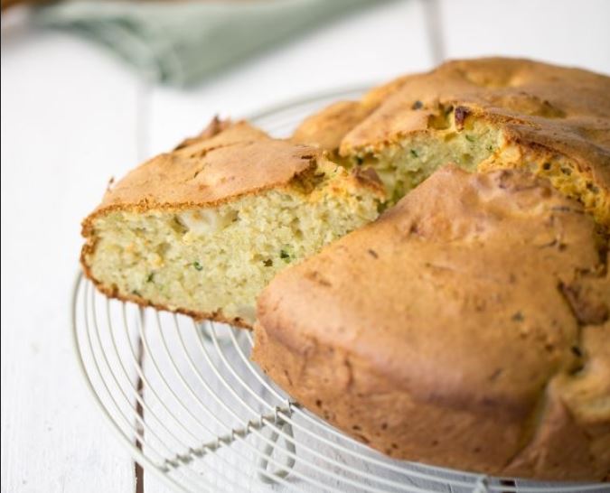 Gâteau aux courgettes sucré
